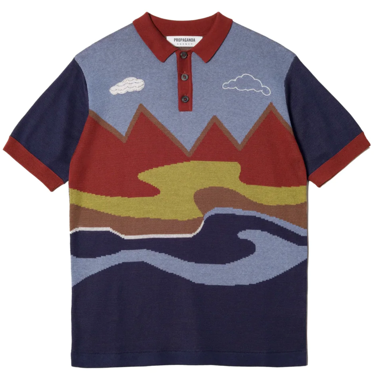 PROPAGANDA MEN'S CALI SWEATER POLO - Ready To Wear - Soren Custom Inc